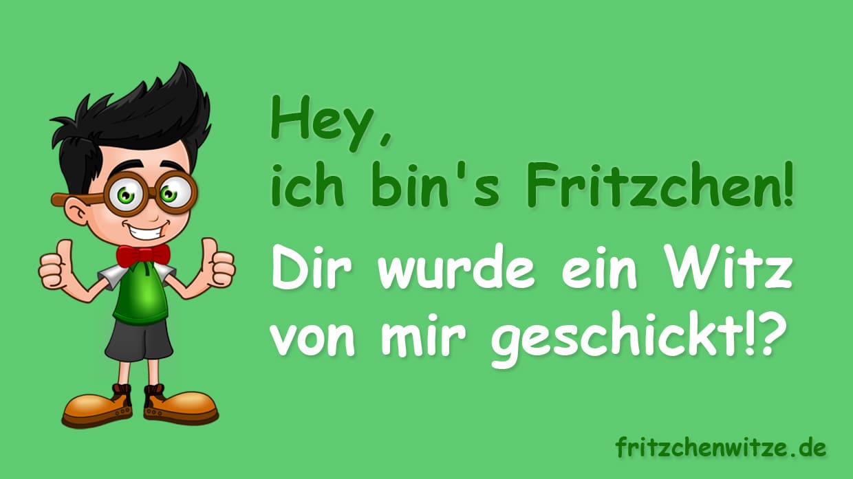 Fritzchenwitze — Teil 2 — Lustige Witze mit Klein Fritzchen